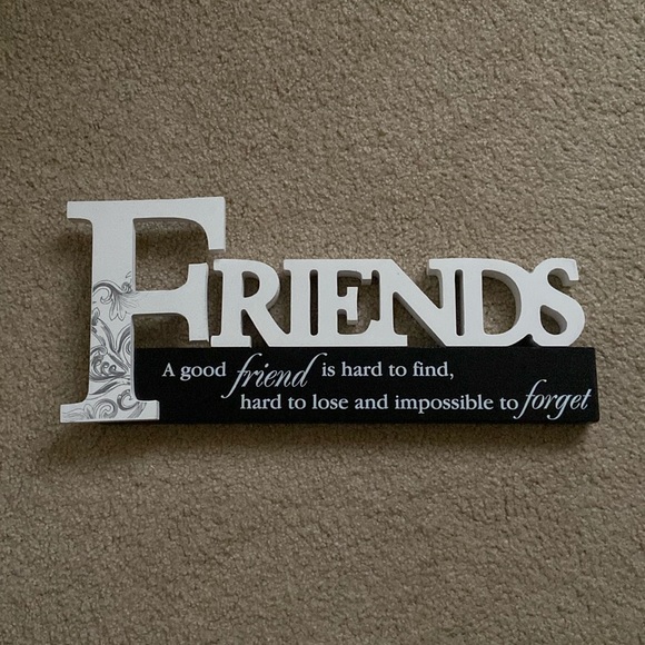Accents | Friendship Wood Sign | Poshmark